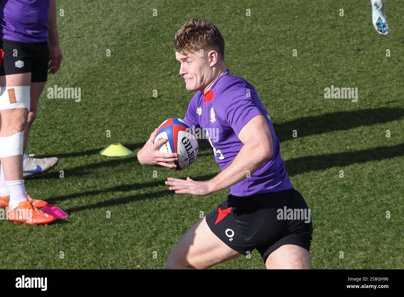 Girona, Spain, 22nd January 2025 - Fin Smith at England men's Rugby ...
