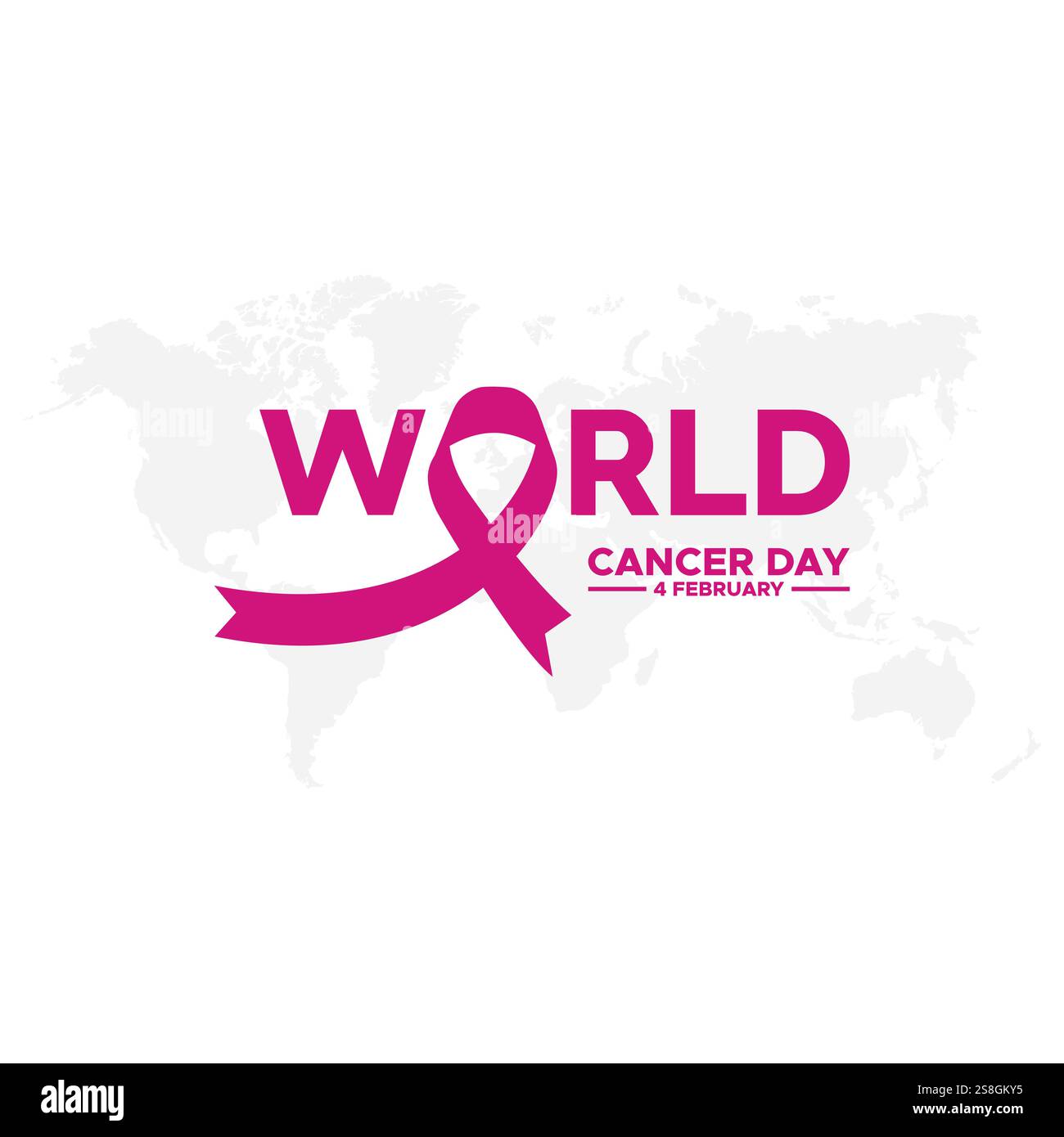 World Cancer Day. Cancer day creative. World cancer awareness day ...