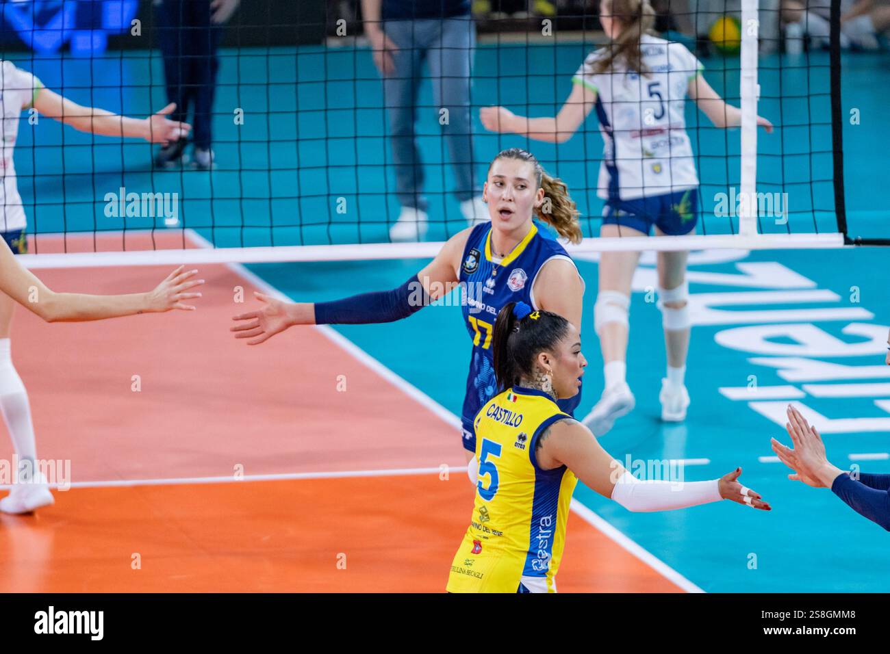 Firenze, Italy. 22nd Jan, 2025. Ekaterina Antropova (Savino Del Bene ...