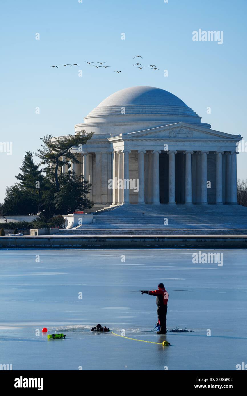 Washington, District of Columbia, USA. 22nd Jan, 2025. The D.C. Fire ...