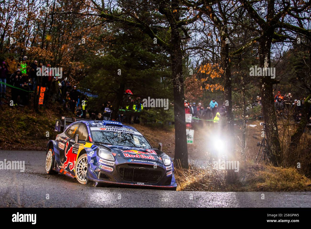 55 Joshua MCERLEAN, Eoin TREACY, Ford Puma Rally1, action during the ...