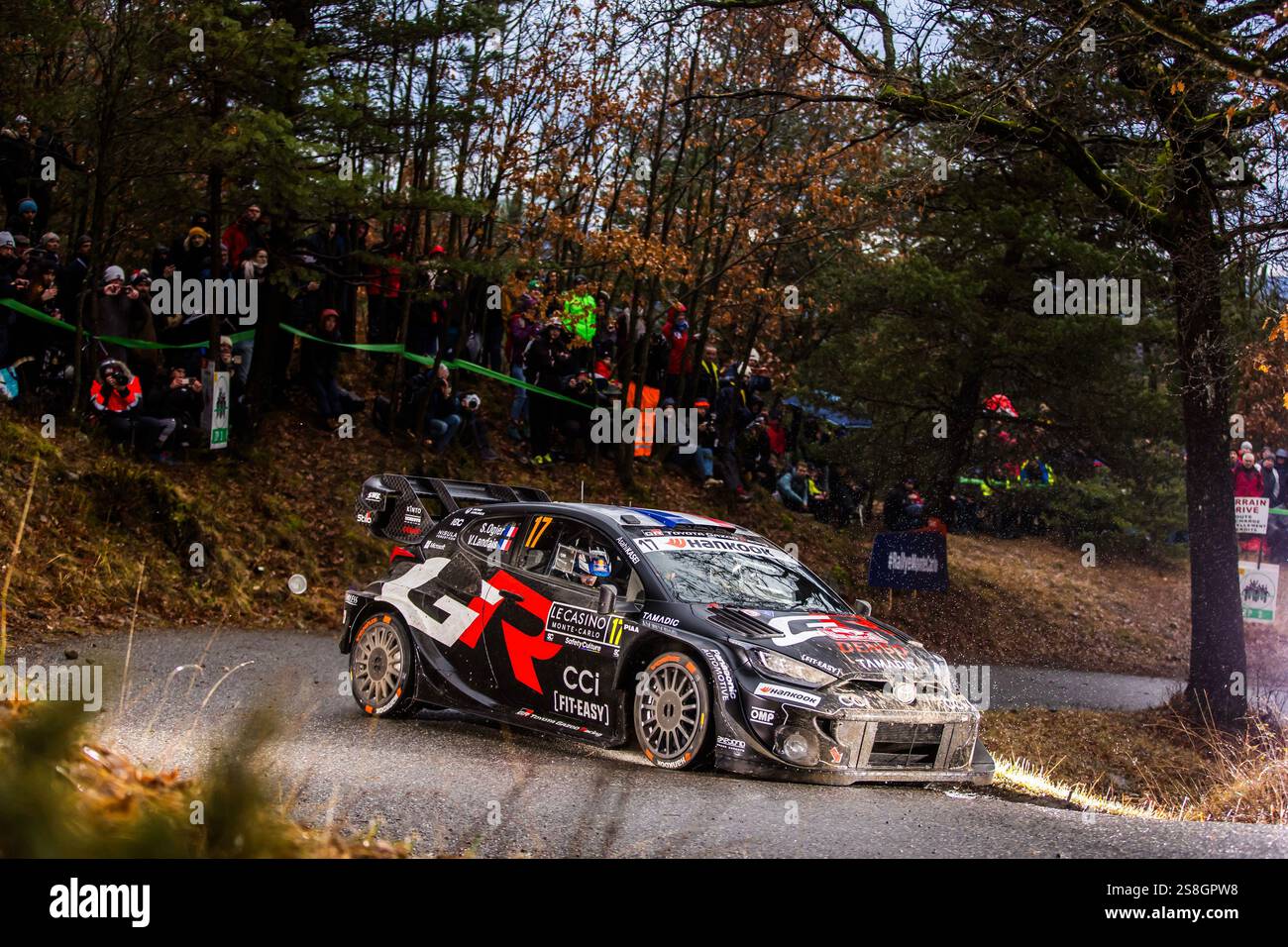 Gap, France. 22nd Jan, 2025. 17 Sébastien OGIER, Vincent LANDAIS ...