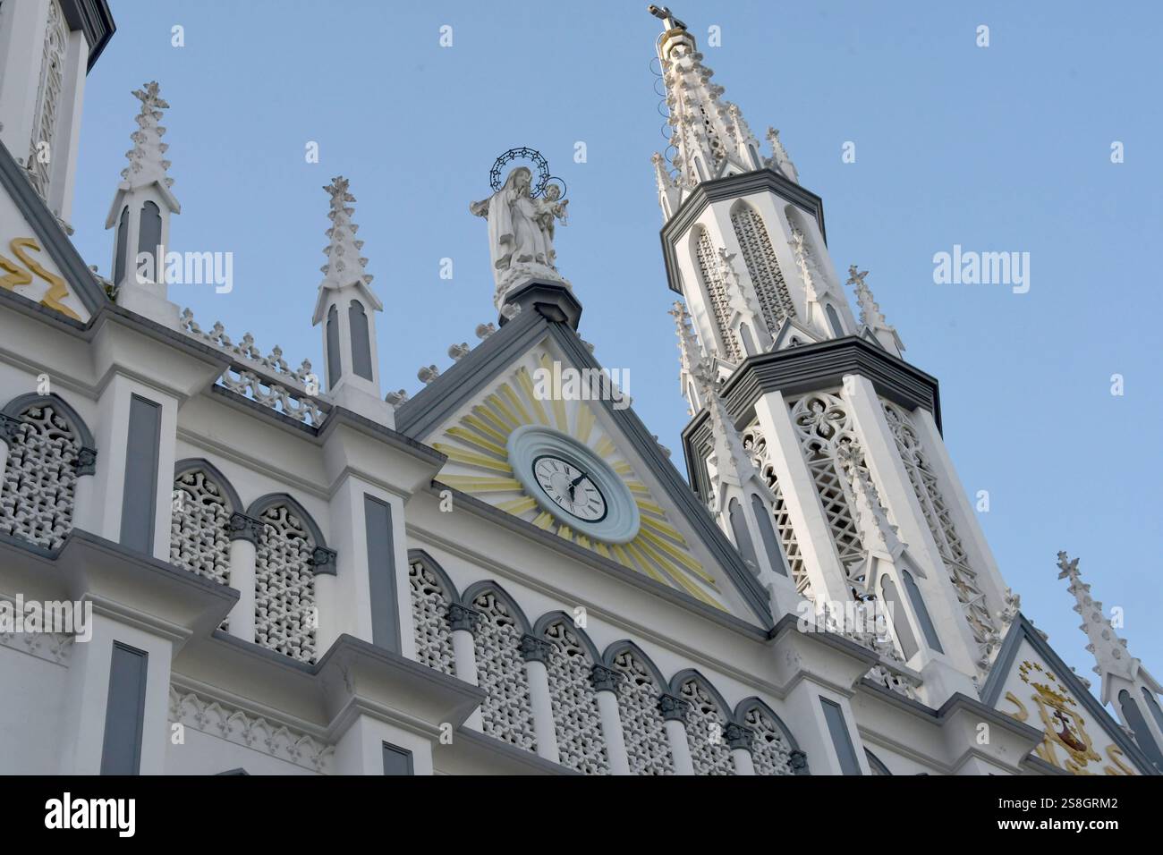 Panama City, USA. 14th Jan, 2025. Our Lady of Mount Carmel Church in ...