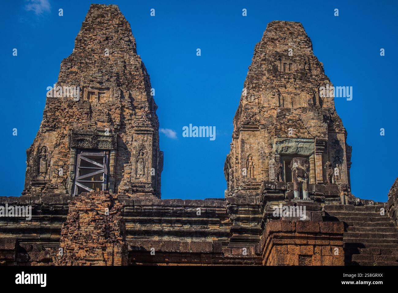 Siem reap, Cambodia, January 21, 2025 Architecture of Pre Rup temple at ...