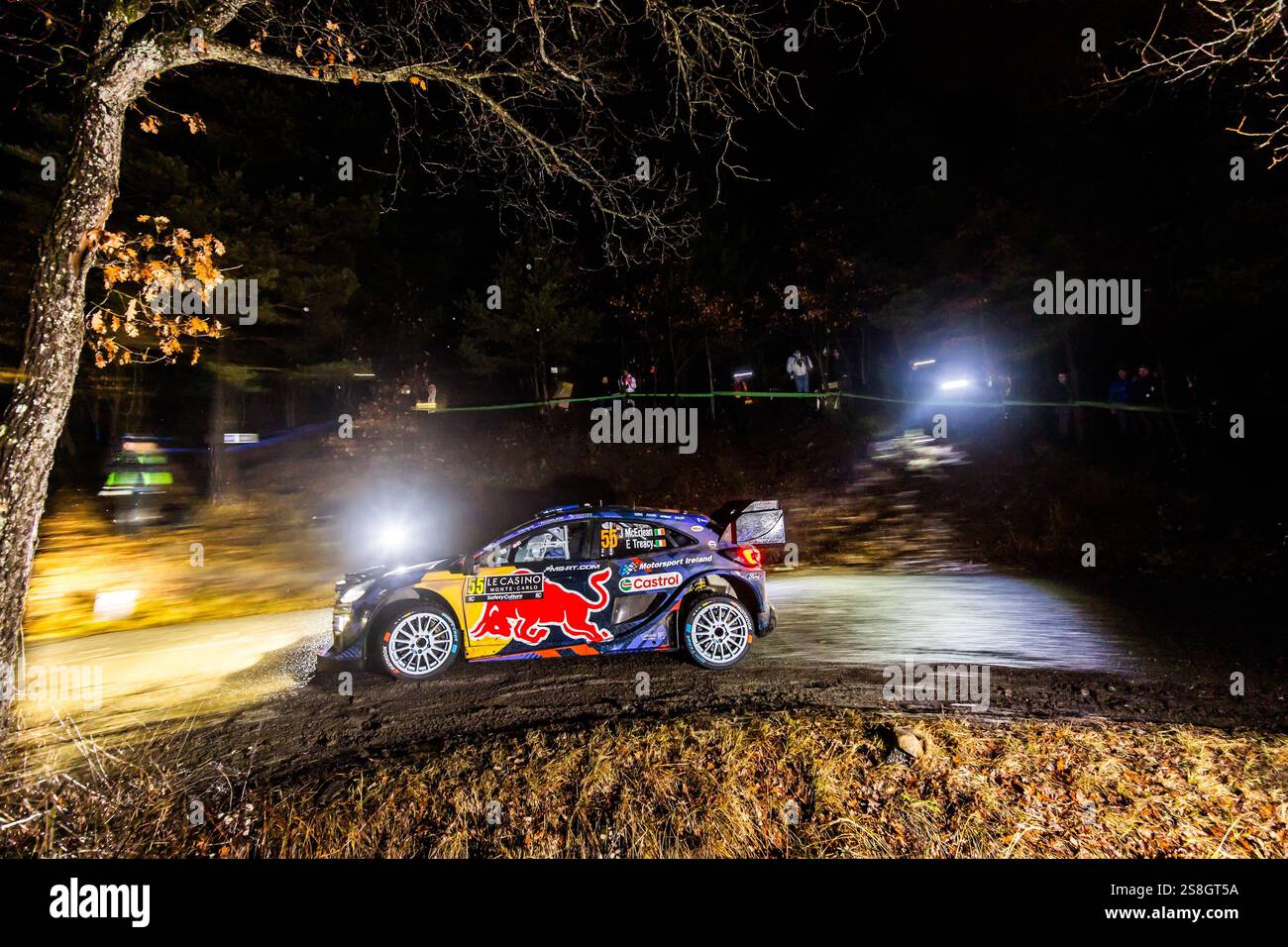 55 Joshua MCERLEAN, Eoin TREACY, Ford Puma Rally1, action during the ...