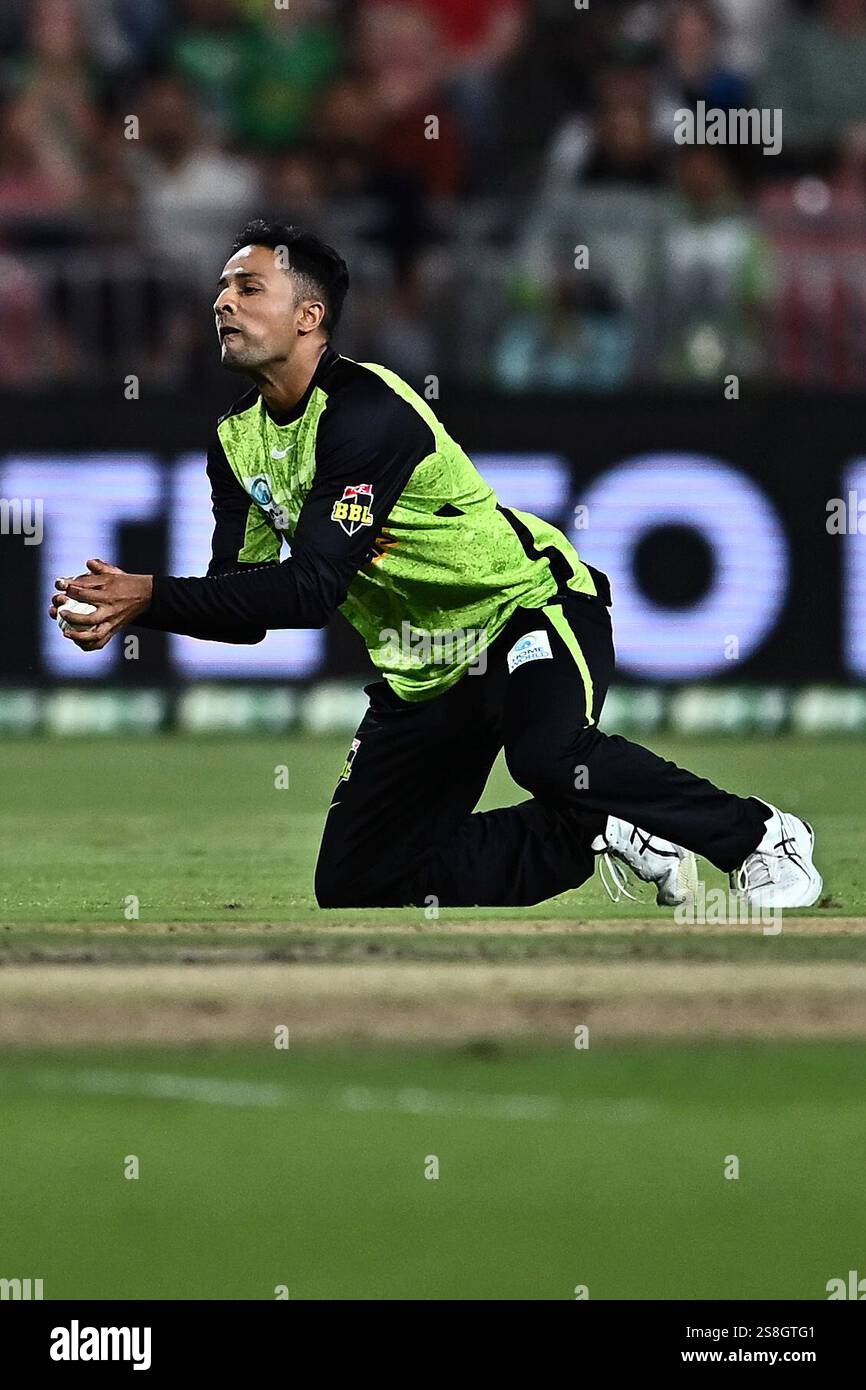 Sydney, Australia. 22nd Jan, 2025. Tanveer Sangha of Sydney Thunder ...