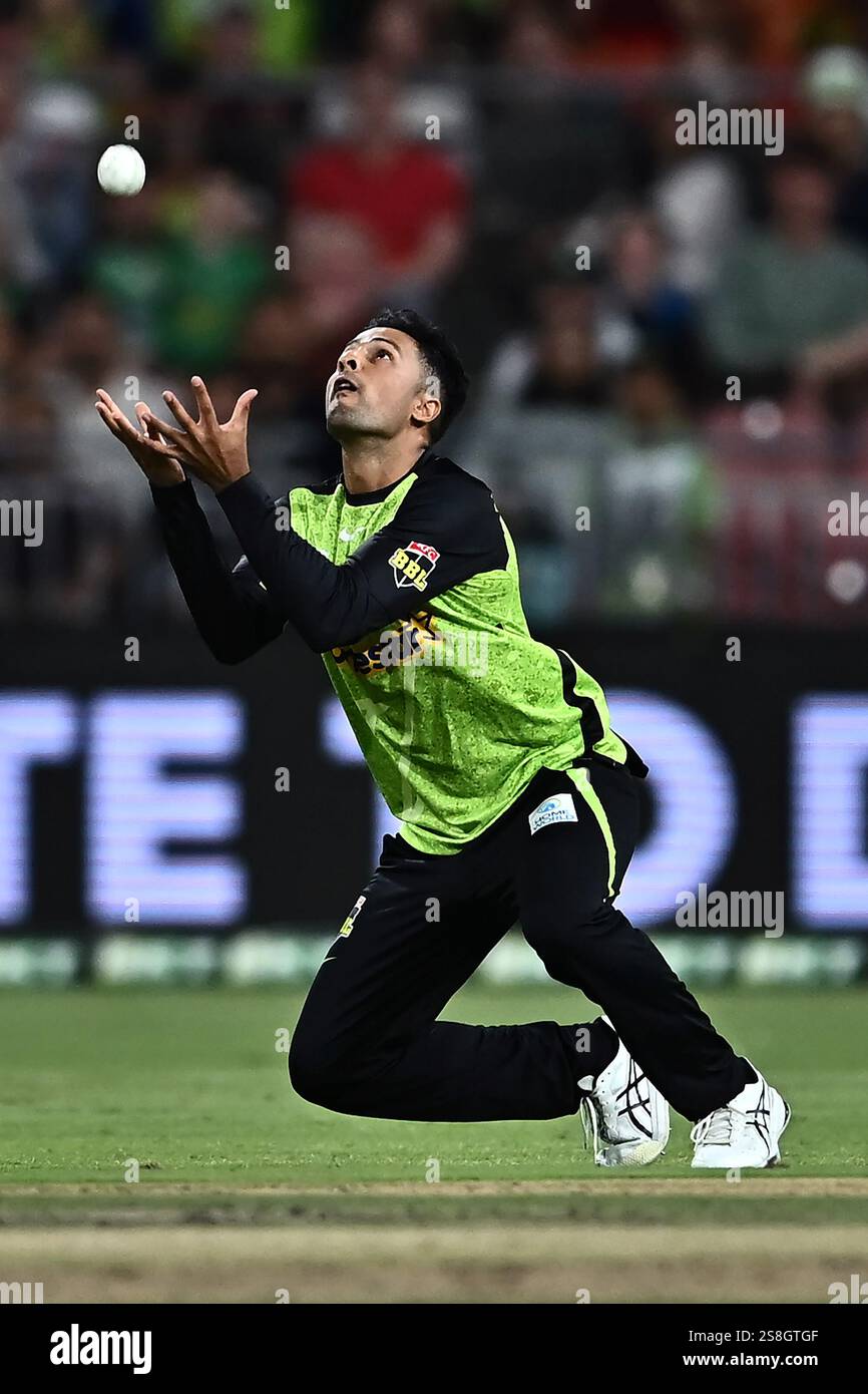 Sydney, Australia. 22nd Jan, 2025. Tanveer Sangha of Sydney Thunder ...