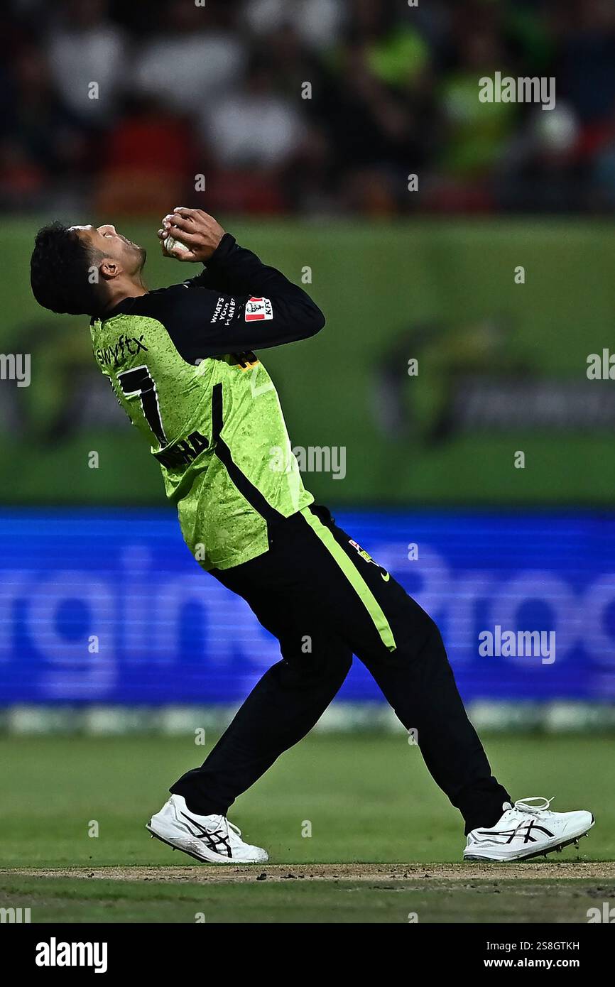 Sydney, Australia. 22nd Jan, 2025. Tanveer Sangha of Sydney Thunder ...