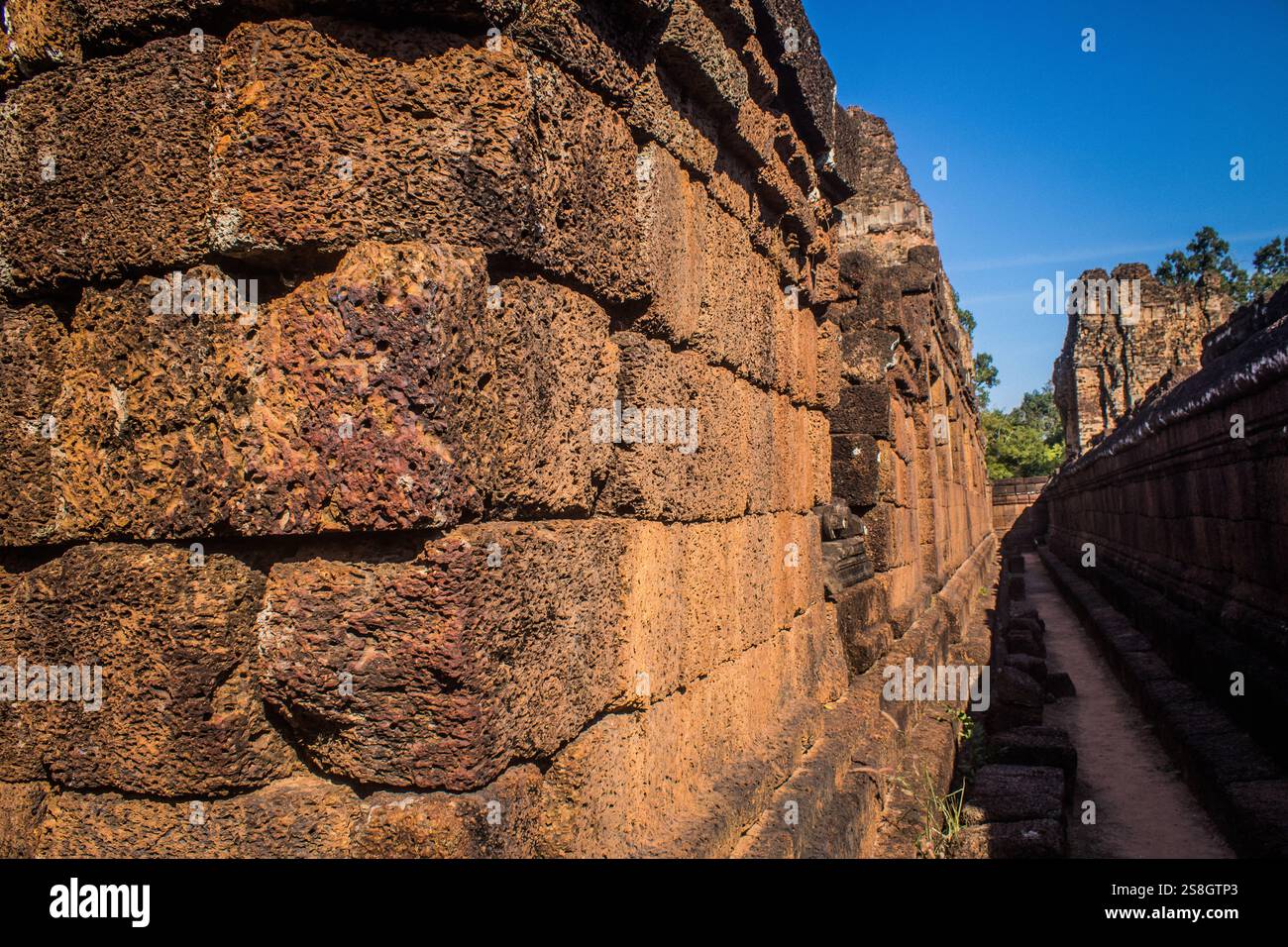 Siem reap, Cambodia, January 21, 2025 Architecture of Pre Rup temple at ...