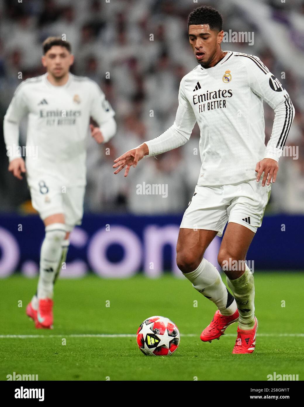 Madrid, Spain. 22nd Jan, 2025. Jude Bellingham of Real Madrid during ...