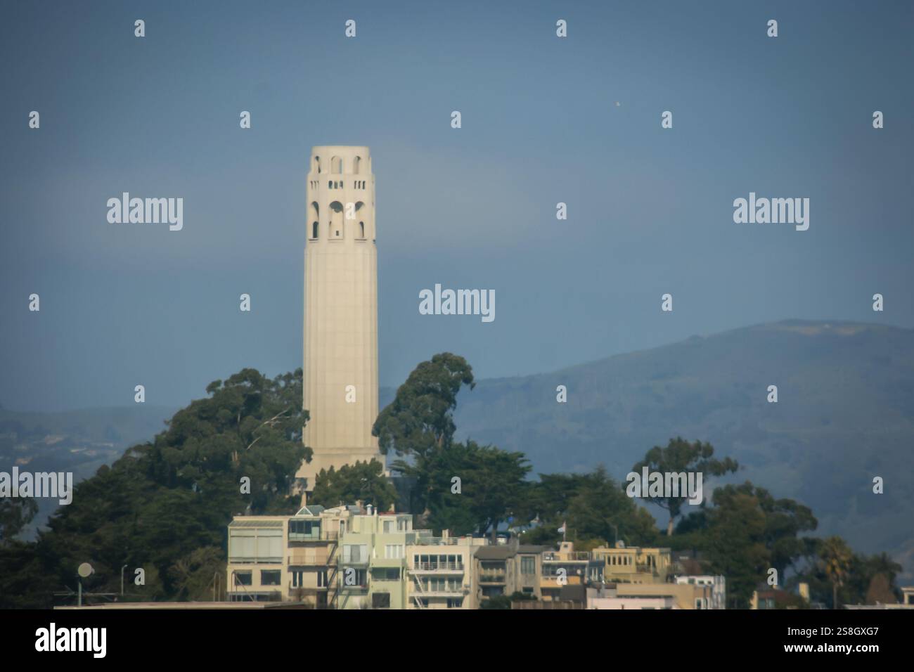 Coit Tower in San Francisco, California Stock Photo - Alamy