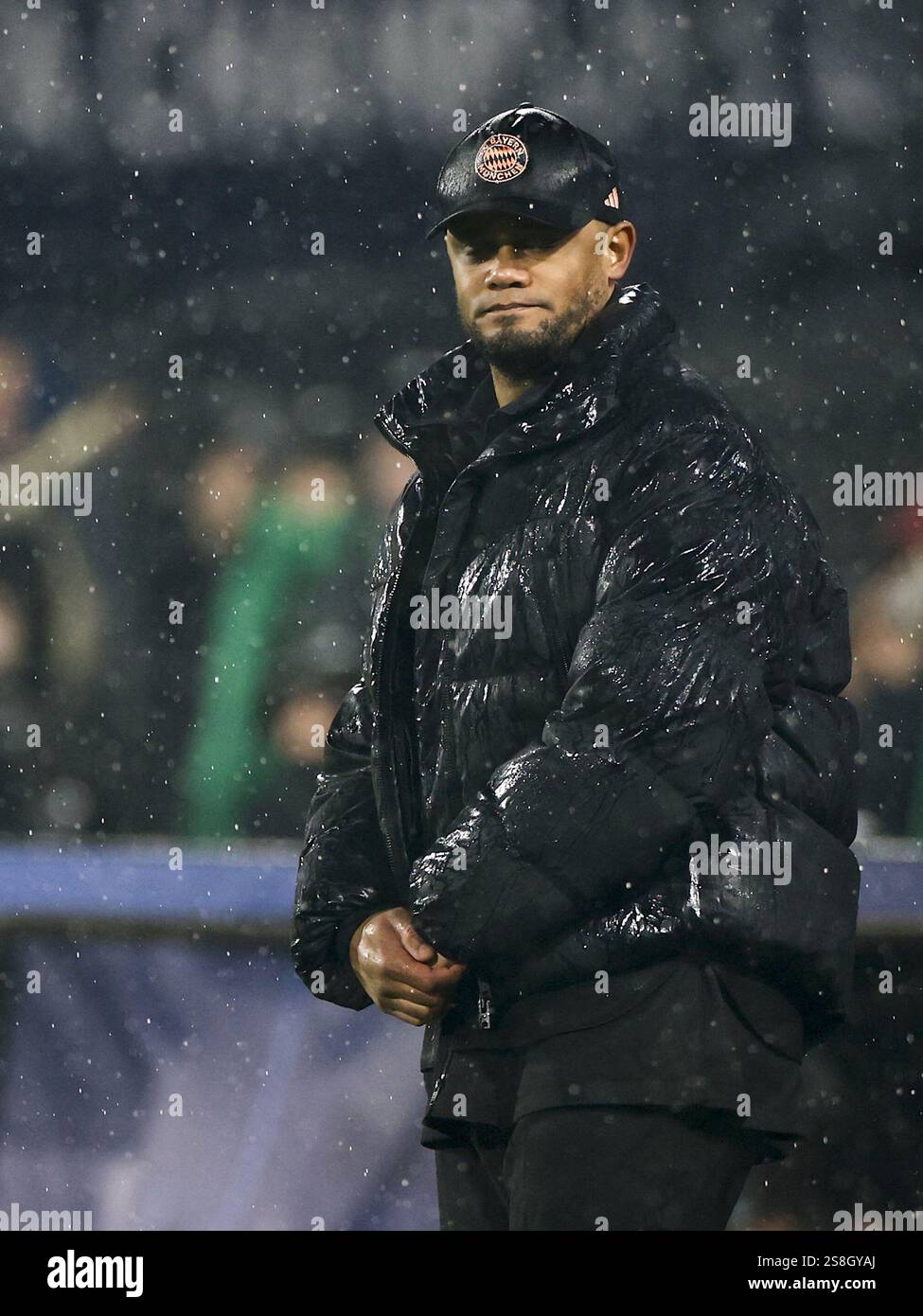 ROTTERDAM - Bayern Munich coach Vincent Kompany during the UEFA ...