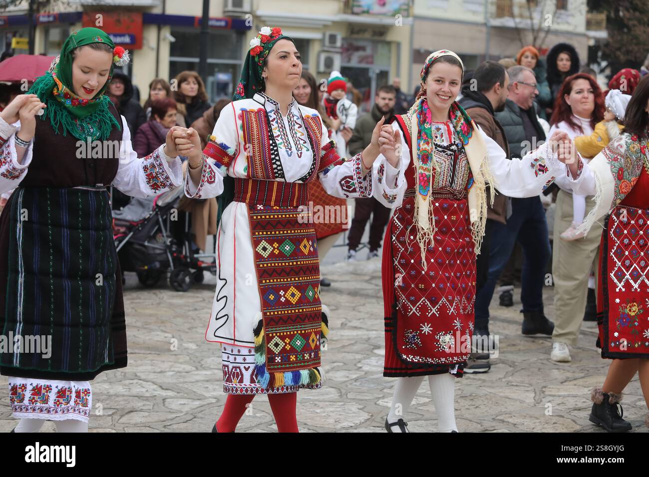 Day of the midwife in Razlog, Bulgaria.The holiday is dedicated to the ...