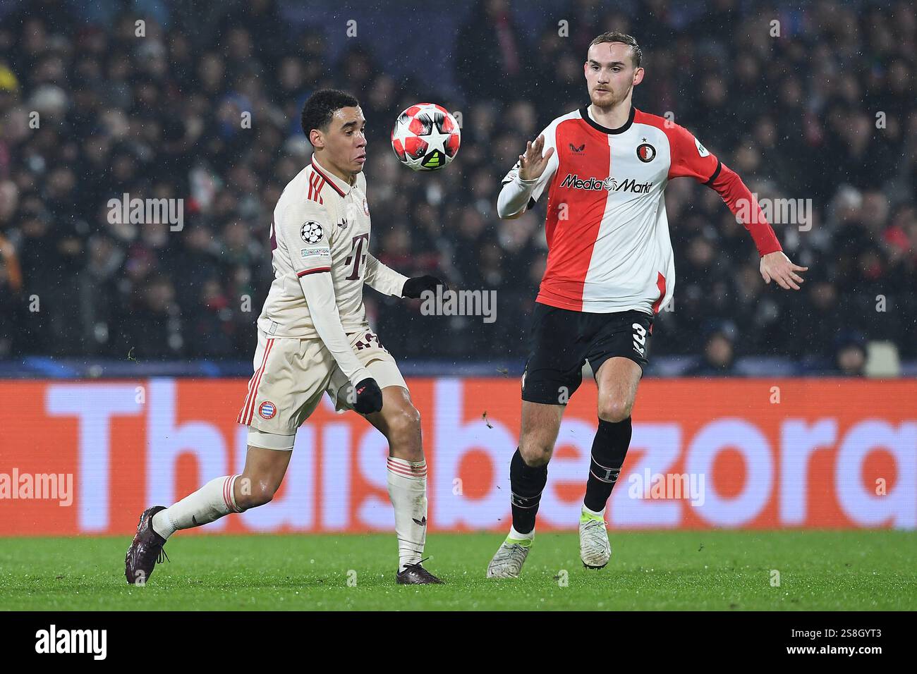 Rotterdam, Germany. 22nd Jan, 2025. Fussball Champions League 7 ...