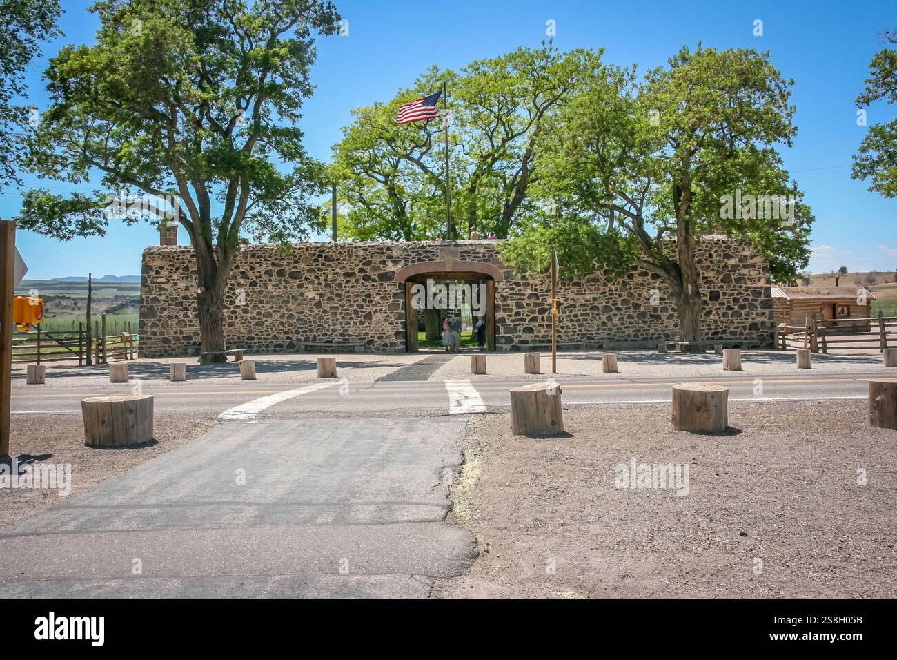 Historic Cove Fort in Utah Stock Photo - Alamy