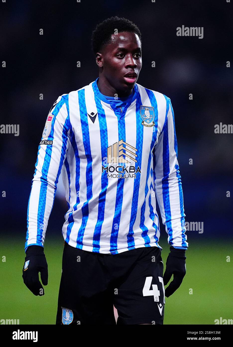 Sheffield Wednesday's Djeidi Gassama during the Sky Bet Championship ...