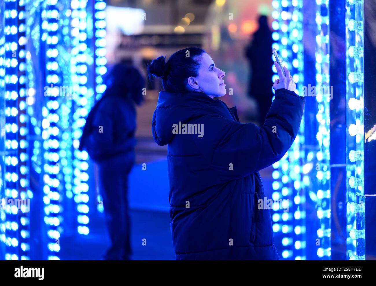 EDITORIAL USE ONLY Shifting Visions by Adam Povey Lighting LTD on ...