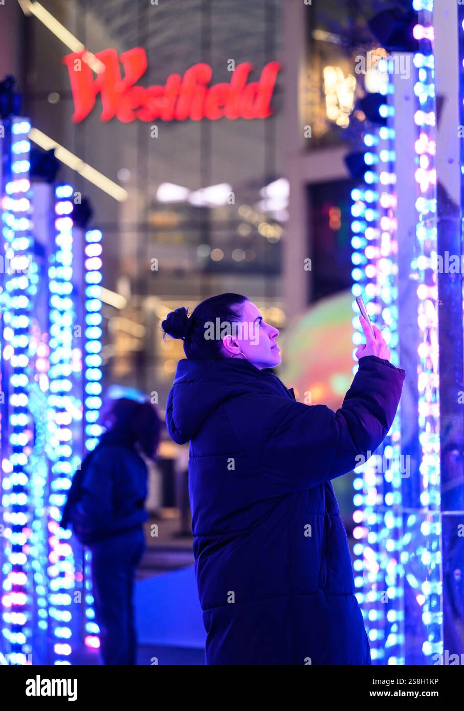 EDITORIAL USE ONLY Shifting Visions by Adam Povey Lighting LTD on ...