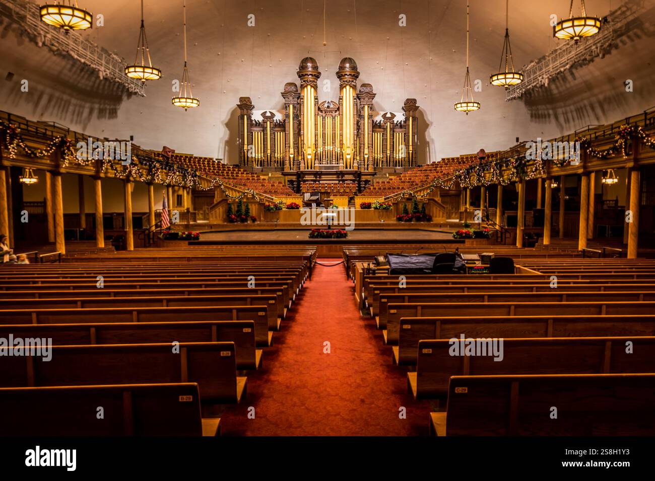 Historic Salt Lake Mormon Tabernacle Stock Photo - Alamy