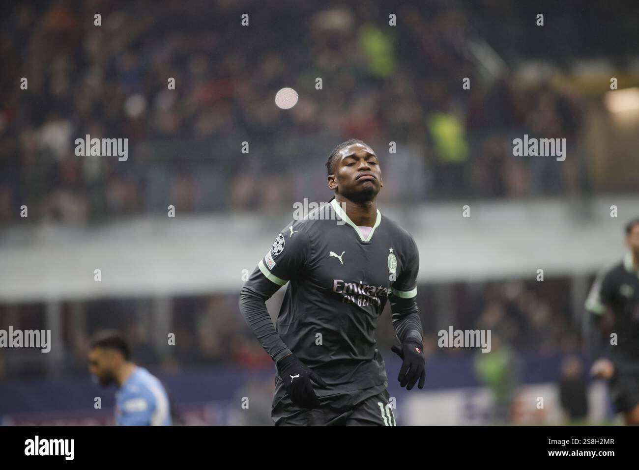 Milan, Italy. 22nd Jan, 2025. Rafel Leao of AC Milan celebrating after ...