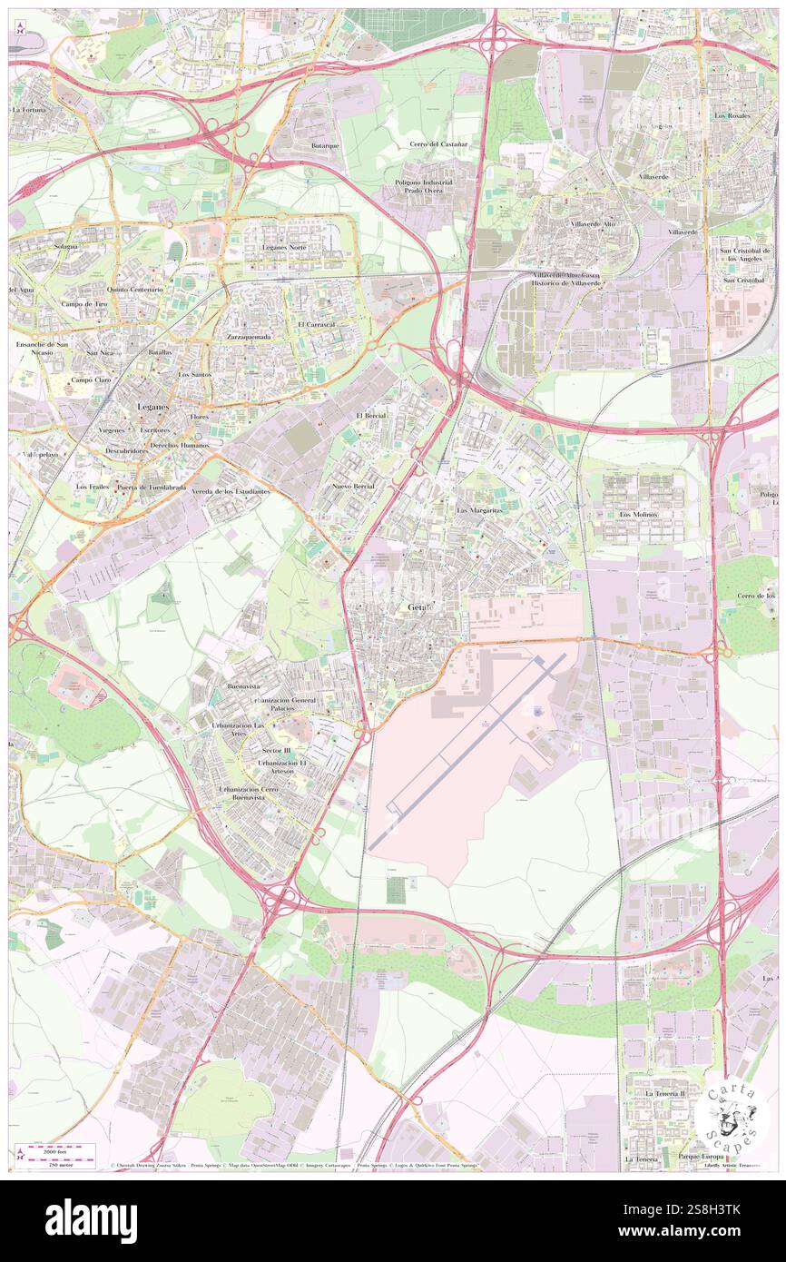 Getafe Centro, Provincia de Madrid, ES, Spain, Madrid, N 40 18' 35'', S ...