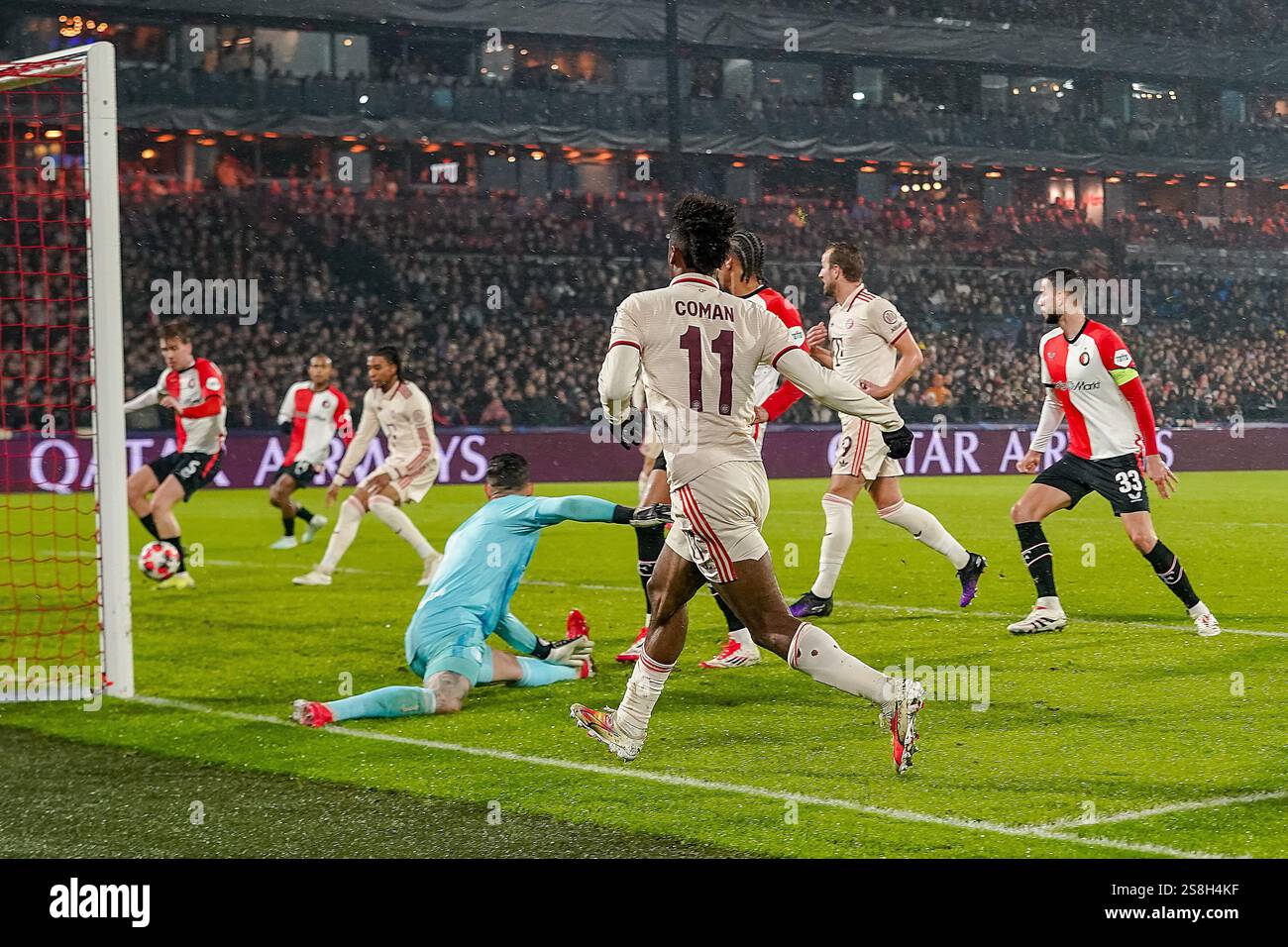 Rotterdam, Nederland. 22nd Jan, 2025. ROTTERDAM, 22-01-2025, Stadium ...