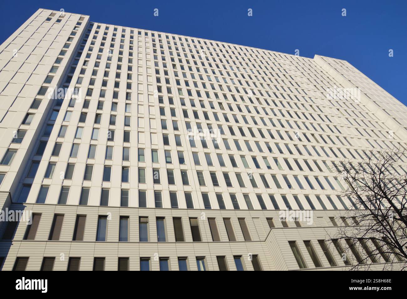 Berlin, Germany - January 9, 2024 - Charité hospital tower. (Photo by ...