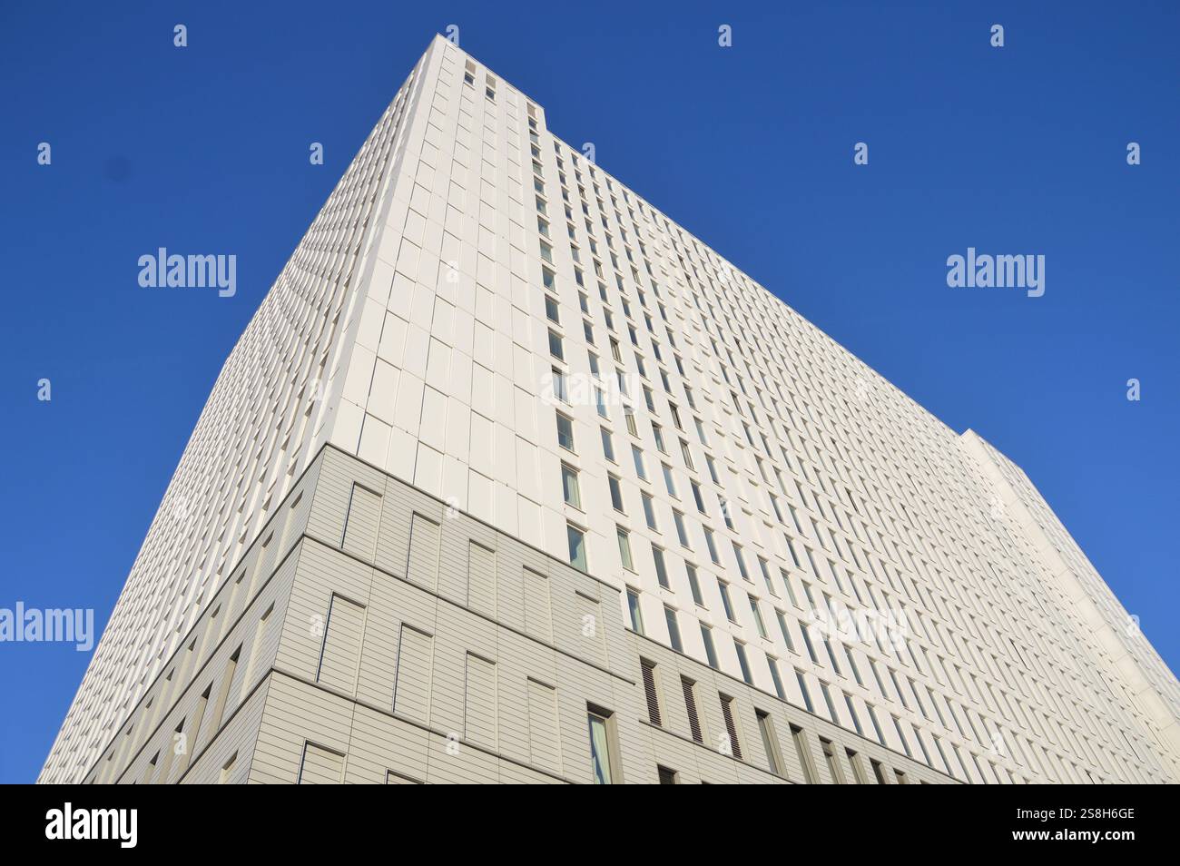 Berlin, Germany - January 9, 2024 - Charité hospital tower. (Photo by ...