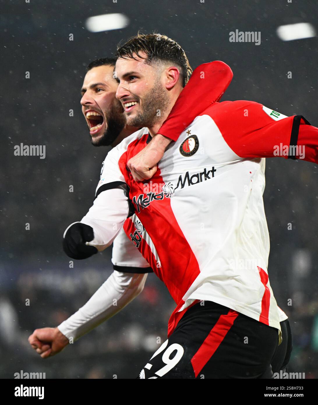 Rotterdam, Netherlands. 22nd Jan, 2025. Soccer: Champions League ...