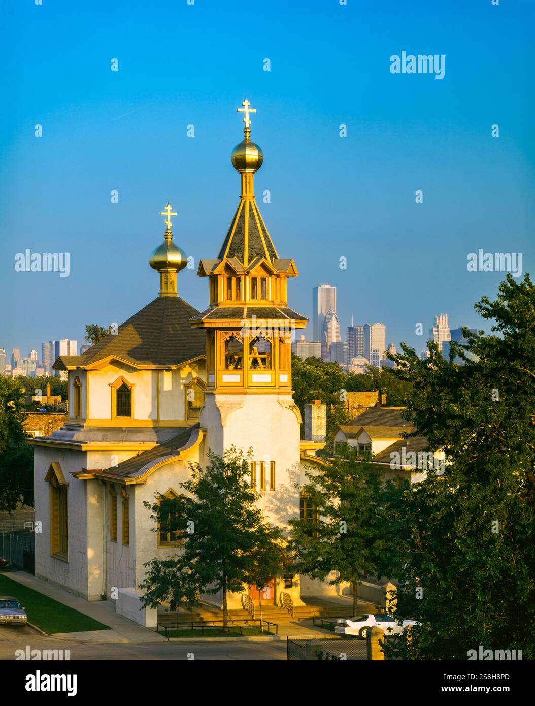 Holy Trinity Russian Orthodox Cathedral, Chicago, Illinois Stock Photo ...