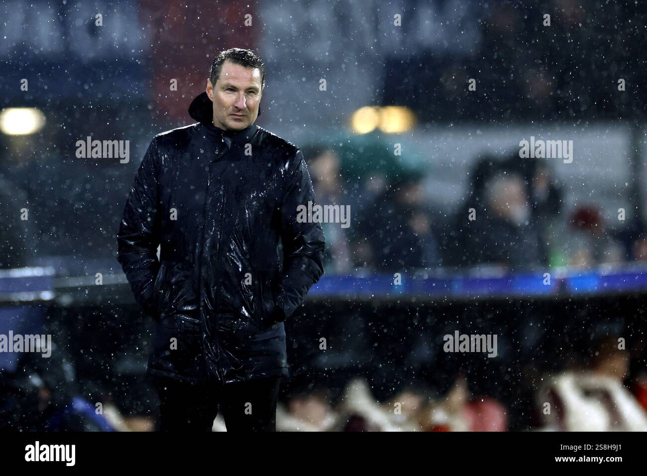 ROTTERDAM - Feyenoord coach Brian Priske during the UEFA Champions ...