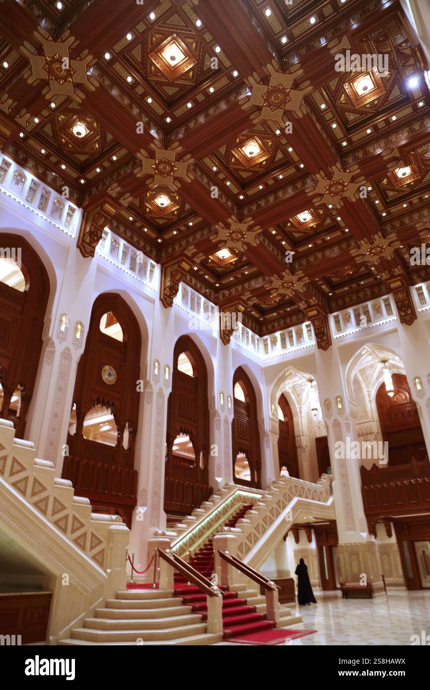 Interior Architecture the Grand Staircase in the Lobby of the Royal ...