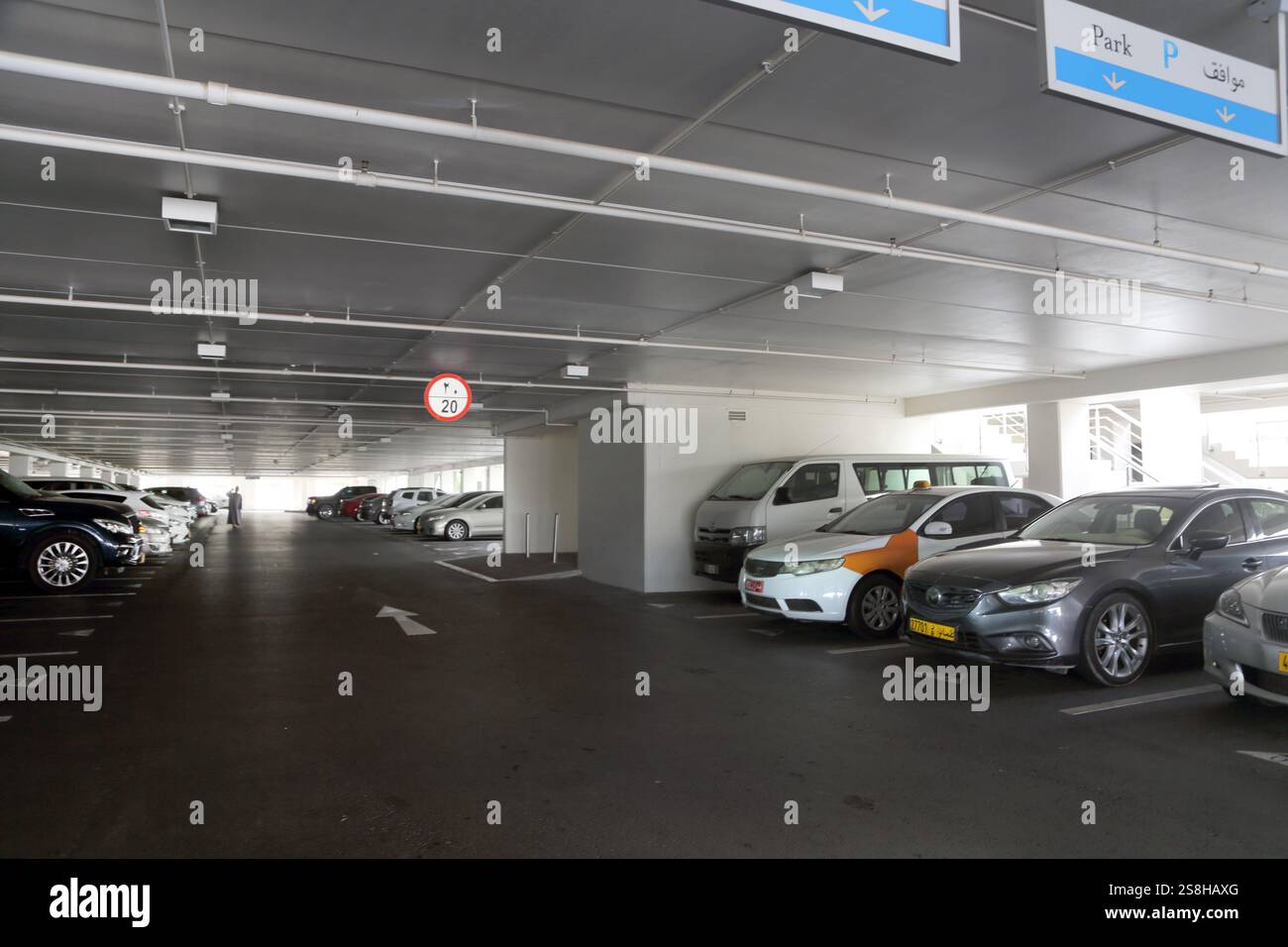 Car Park near Royal Opera House Muscat Oman Stock Photo - Alamy