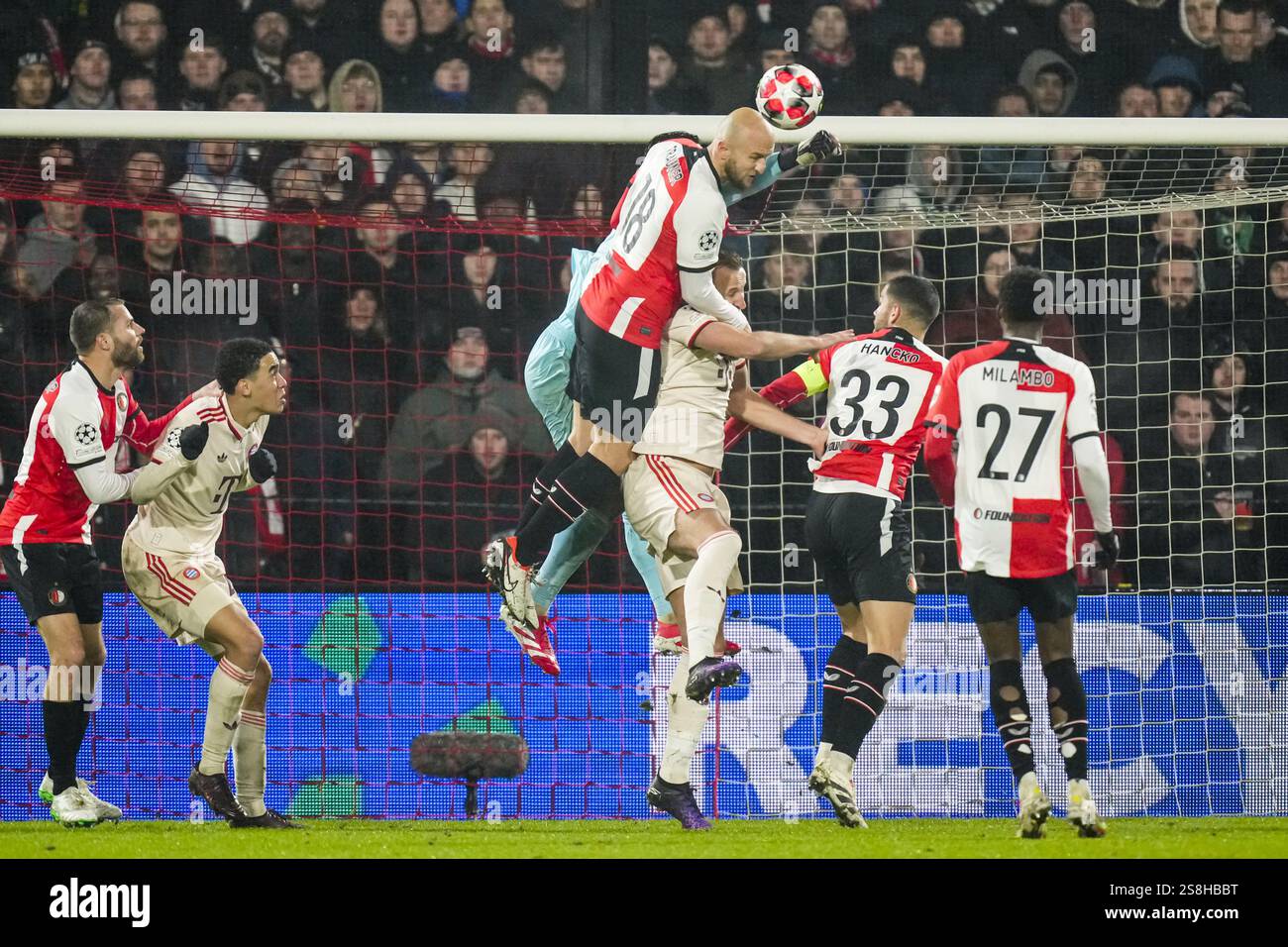 Rotterdam, The Netherlands. 22nd Jan, 2025. Rotterdam - Gernot Trauner of Feyenoord, Feyenoord ...
