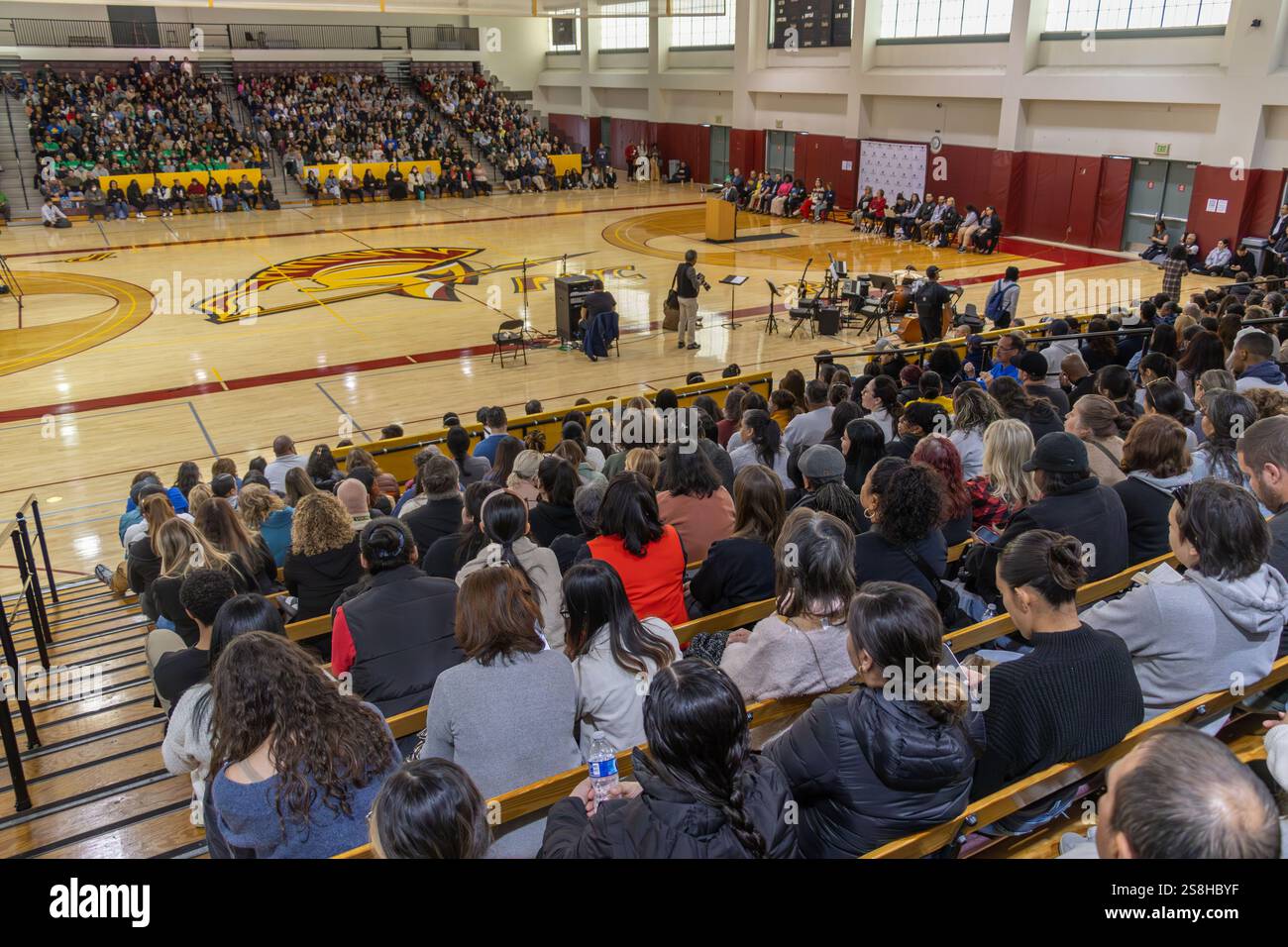 Pasadena, Ca, USA. 22nd Jan, 2025. Pasadena Unified School District ...
