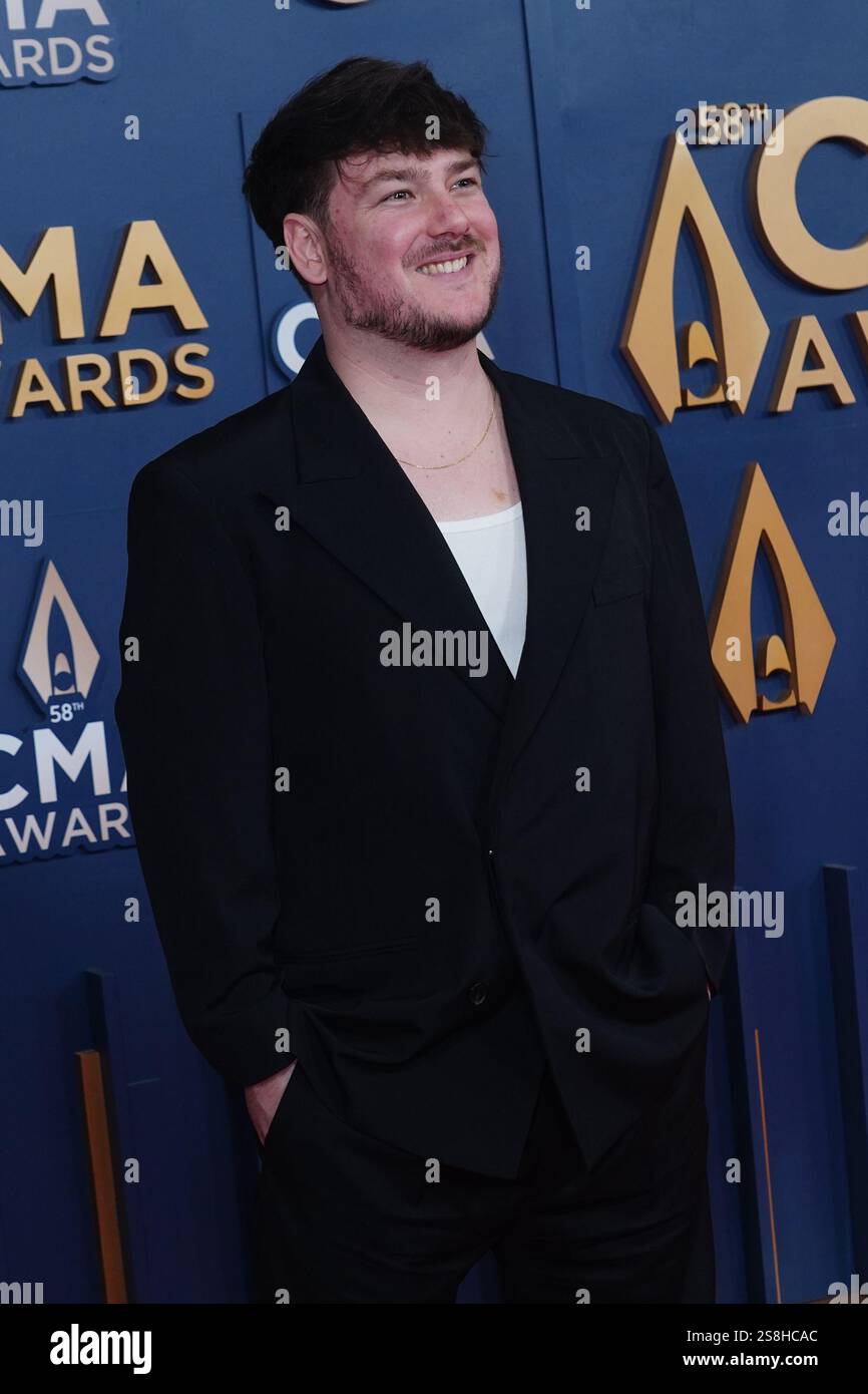 20 November 2024 - Nashville, Tennessee - Sean Cook. 58th Annual CMA ...