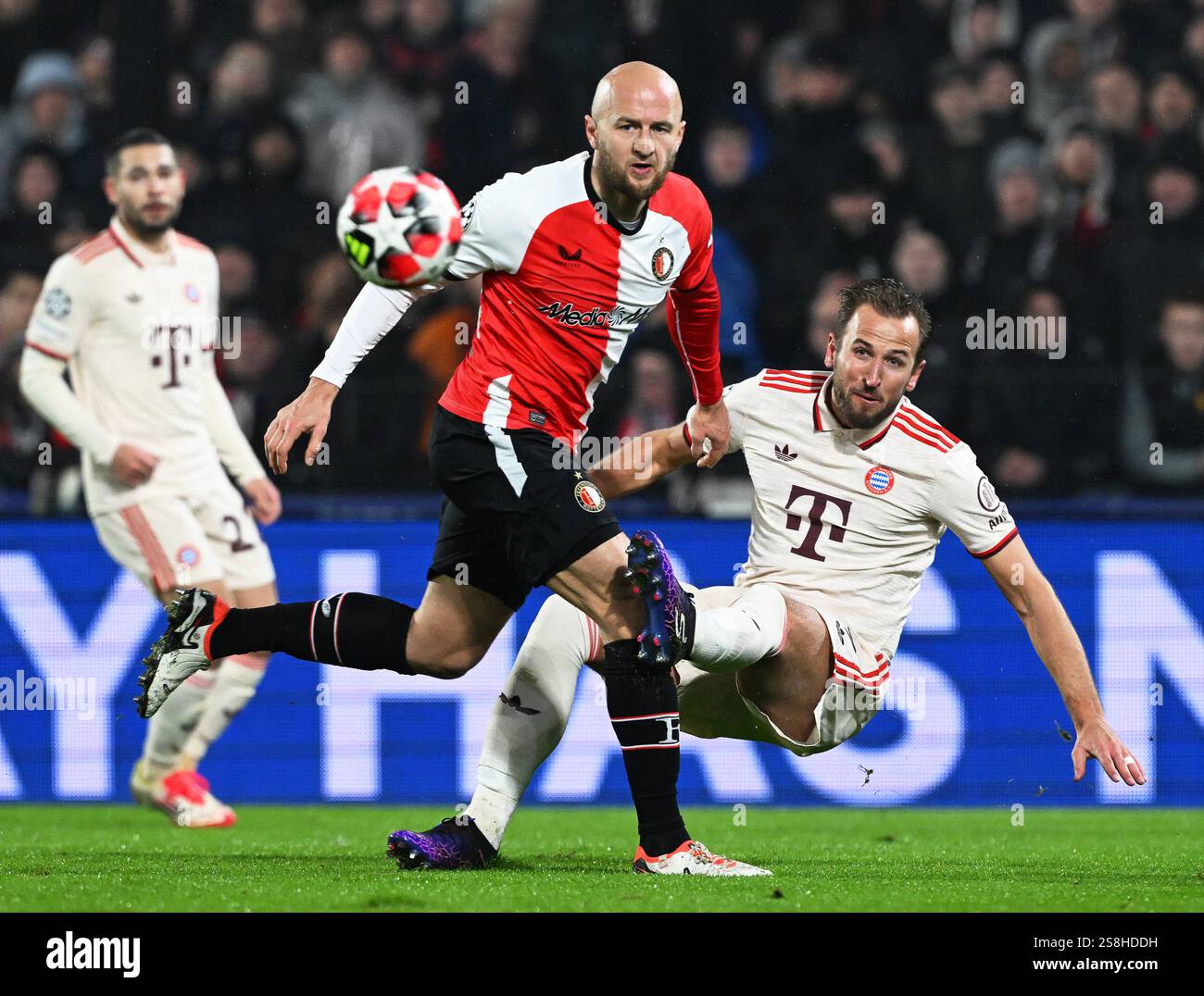 Rotterdam, Netherlands. 22nd Jan, 2025. Soccer: Champions League ...