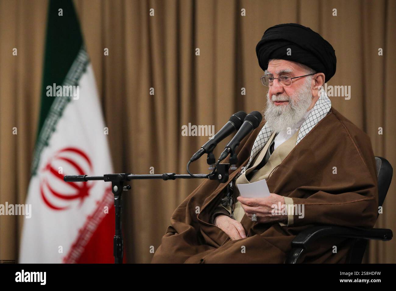 Tehran, Iran. 22nd Jan, 2025. Iranian Supreme Leader Ayatollah ALI ...