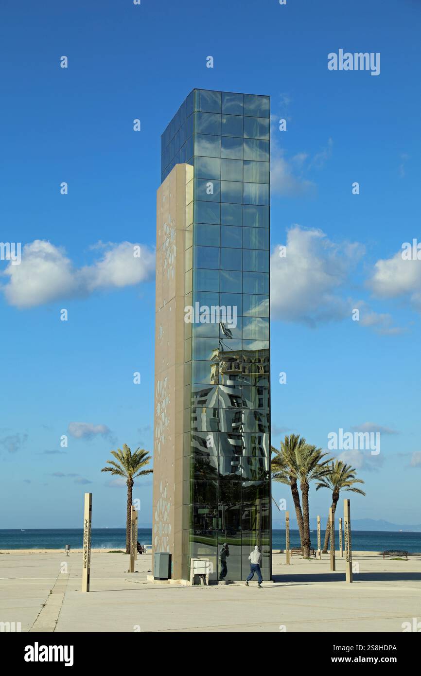 Waterfront corniche in Tangier Stock Photo - Alamy