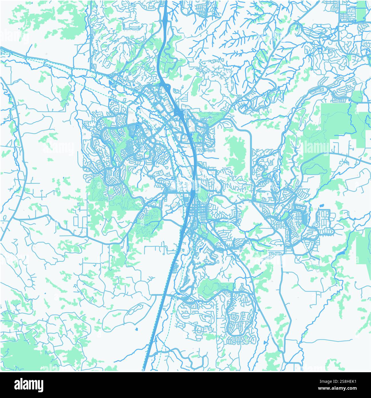 Map of castle rock Stock Vector Images - Alamy