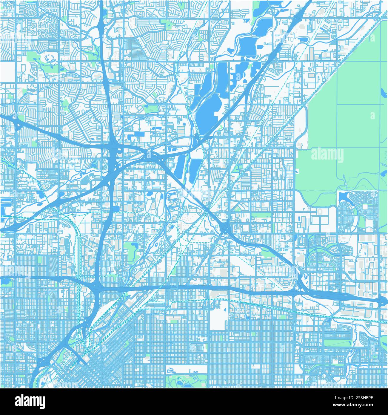 Commerce City Map