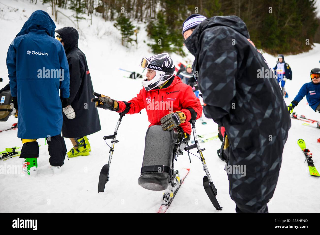 Feldberg, Germany. 22nd Jan, 2025. Alpine skiing: FIS Para Alpine Ski ...