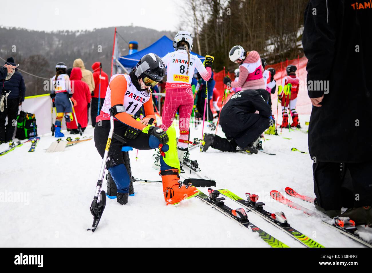 Feldberg, Germany. 22nd Jan, 2025. Alpine skiing: FIS Para Alpine Ski ...