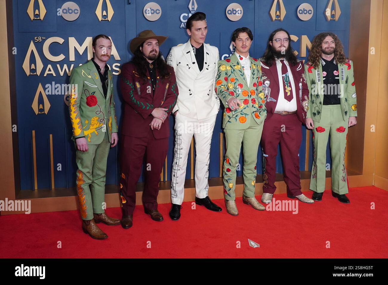 Nashville, Tennessee, USA. 20th Nov, 2024. The Red Clay Strays. 58th ...