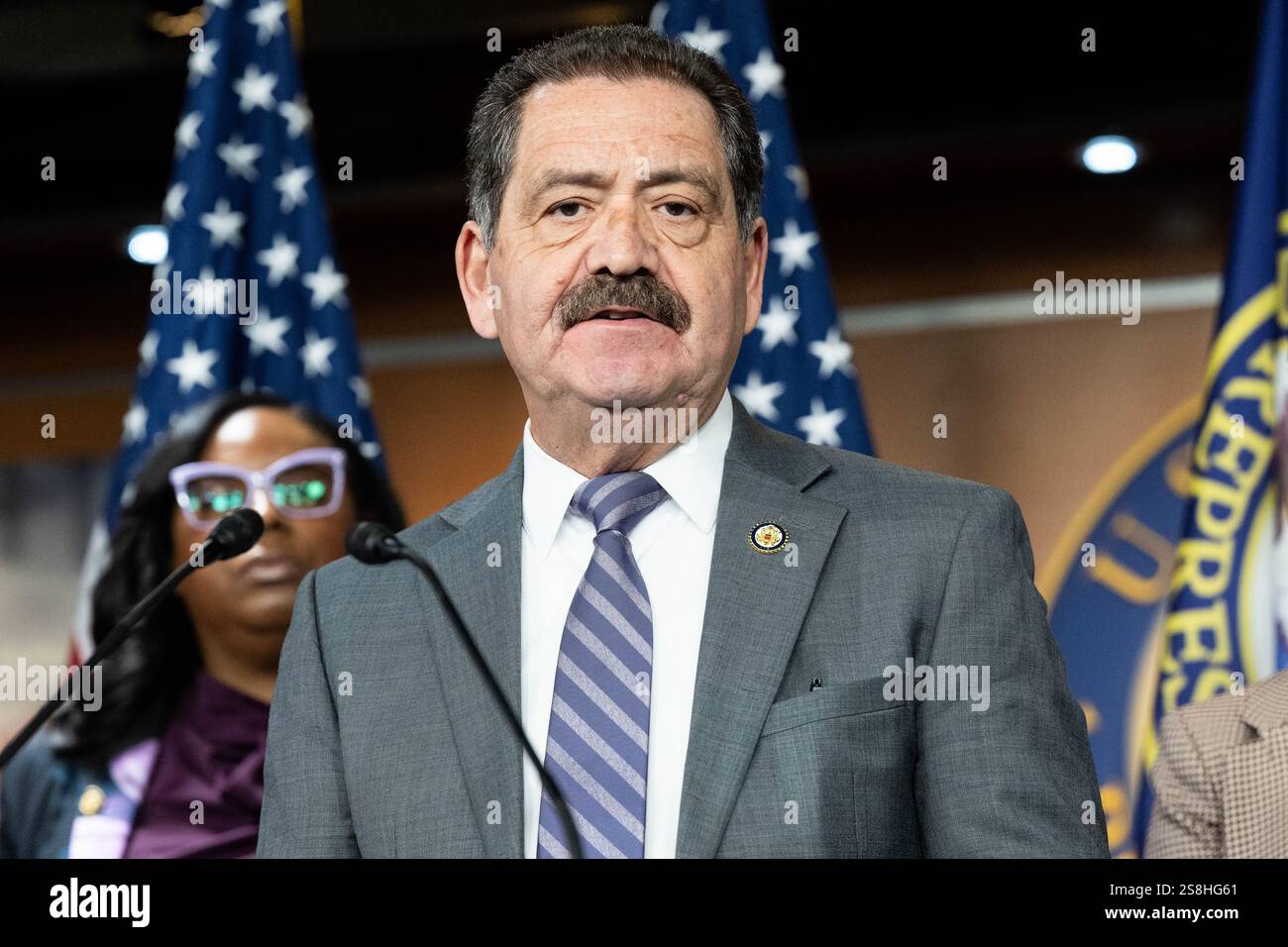 Washington, United States. 22nd Jan, 2025. U.S. Representative Jesus ...