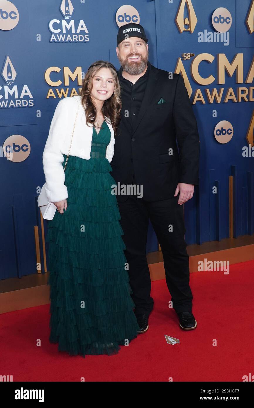 Nashville, Tennessee, USA. 20th Nov, 2024. Scotty Hasting. 58th Annual ...