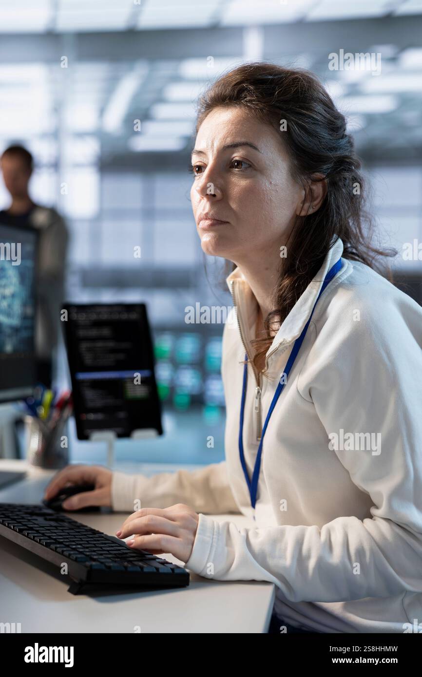 Programmer In Server Hub Facility Ensuring Compliance With Industry Standards And Regulatory