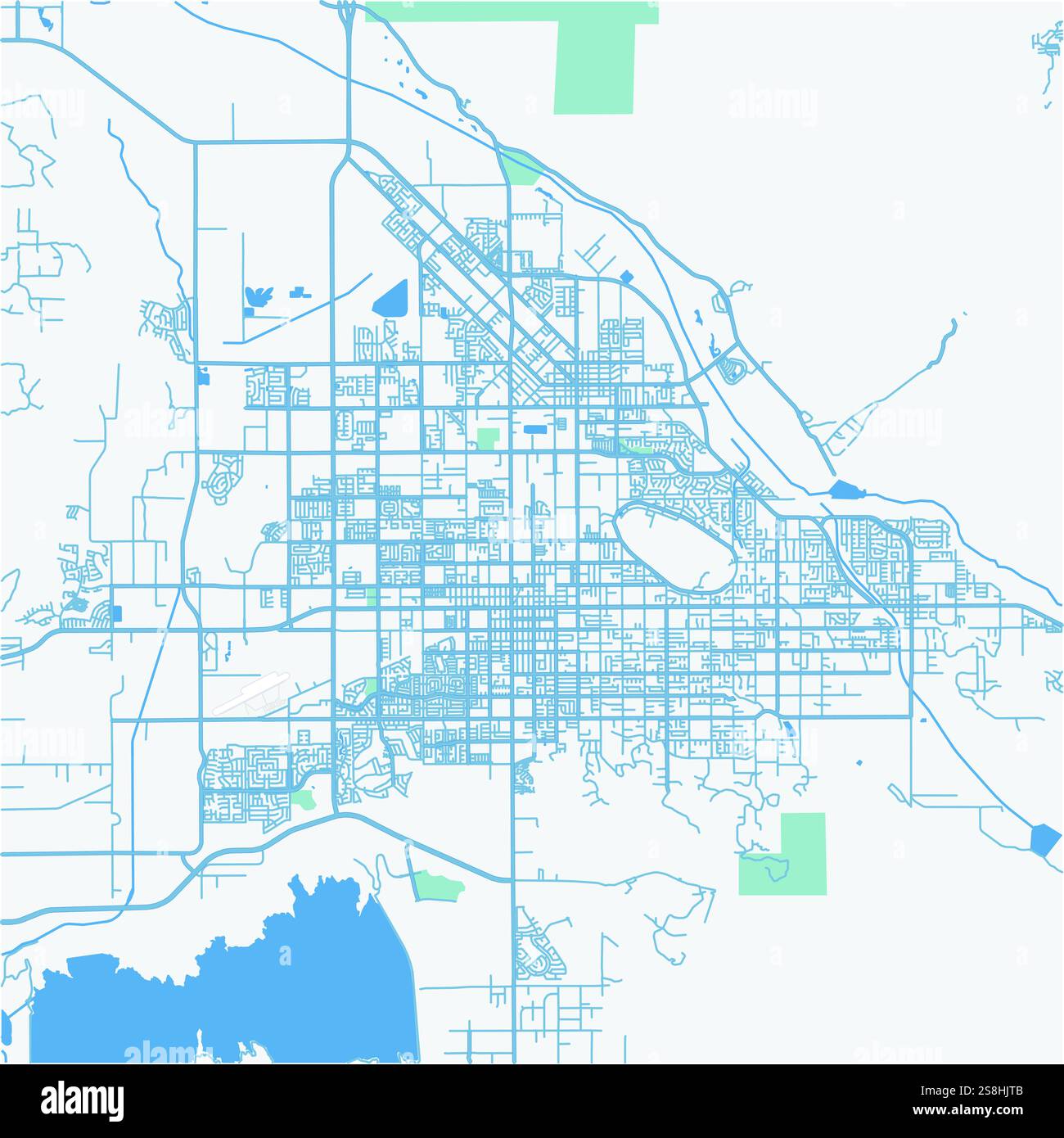 Map of hemet hi-res stock photography and images - Alamy