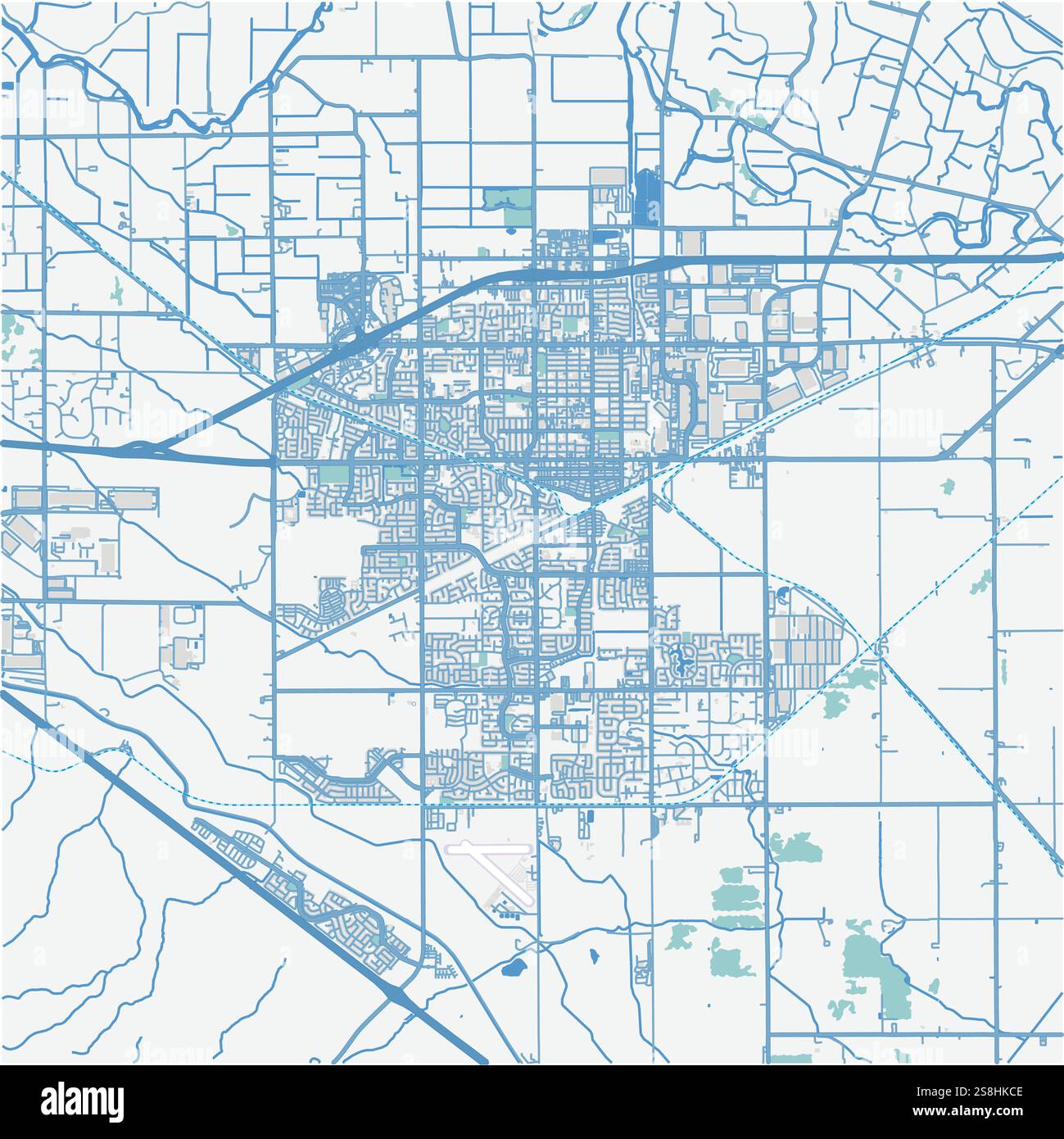 Map of tracy Stock Vector Images - Alamy