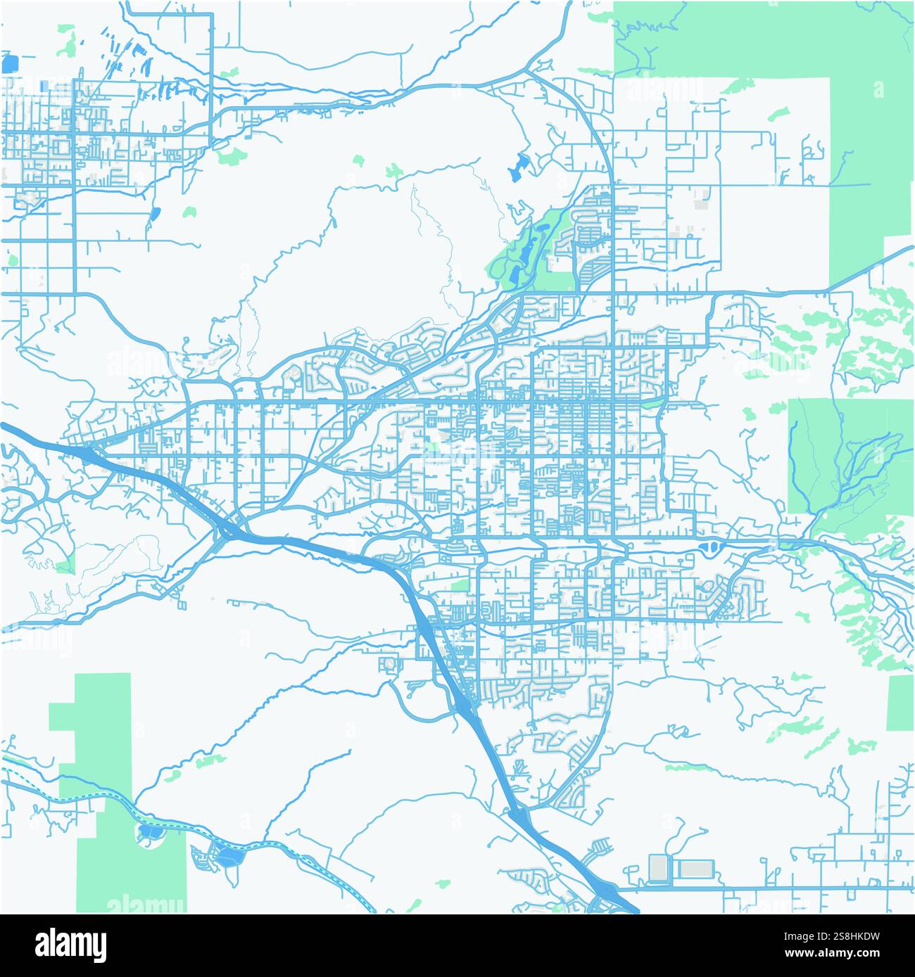 Mapa De Yucaipa, California Maps Of Yucaipa California